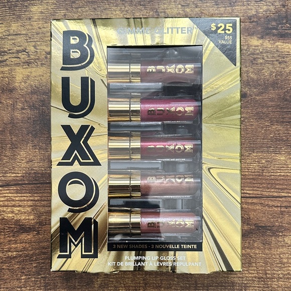 Buxom | Makeup | Buxom Plumping Shimmer Glitter Lip Gloss Set | Poshmark